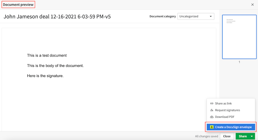 Pipedrive integration: DocuSign - Knowledge Base | Pipedrive
